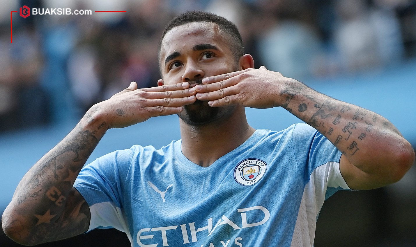 Gabriel Jesus thanked Man City in a farewell message