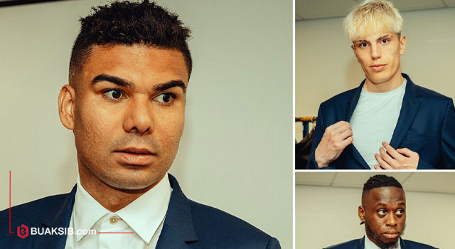 Manchester United Stars Reveal Blue FA Cup Final Suits.