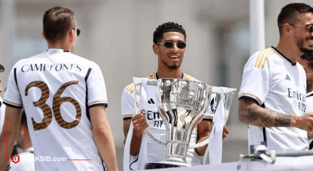 Jude Bellingham Shows Off New Skill As Madrid Celebrates Title